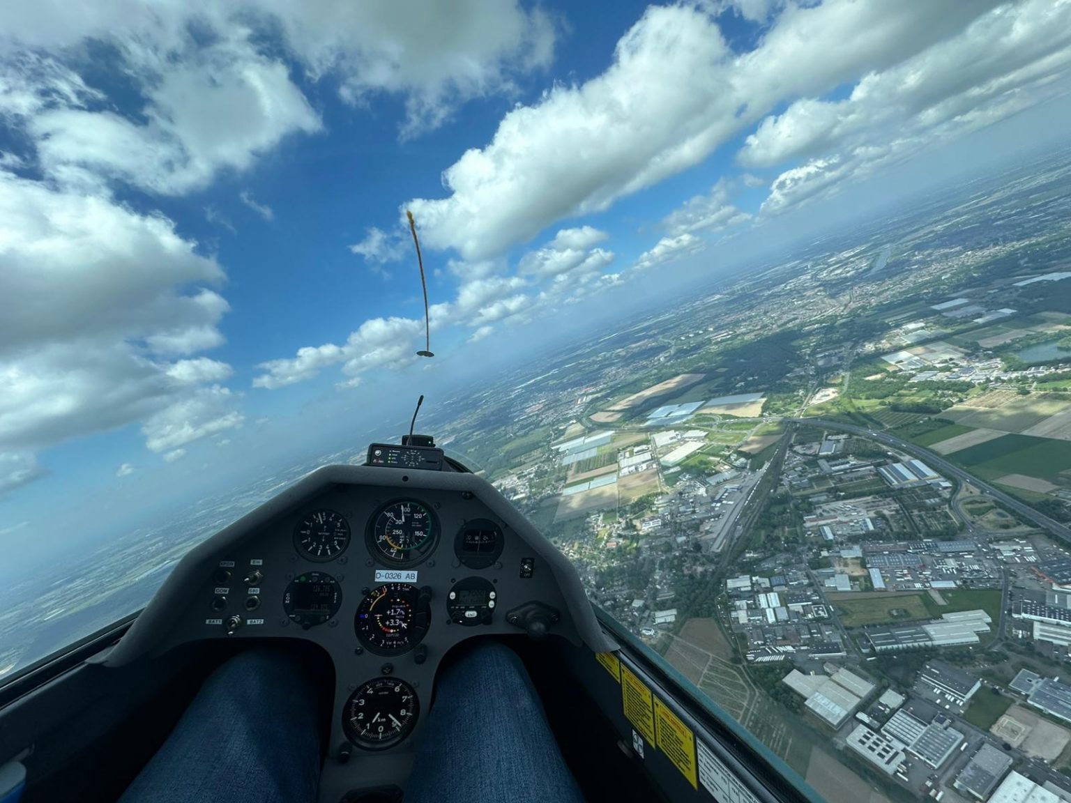 Discus CS Neulackierung & Segelflug-Erlebnis LSV Grenzland